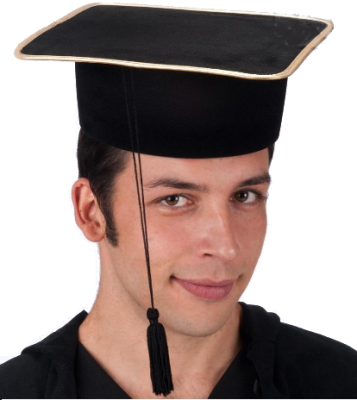 cappello tocco laurea | 5615